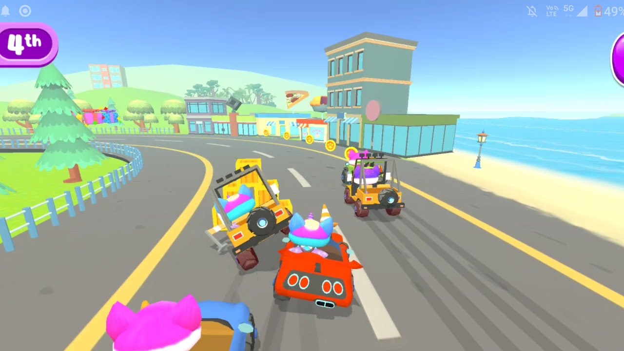 Fluvsies Racing gameplay video | kids recing game video - YouTube