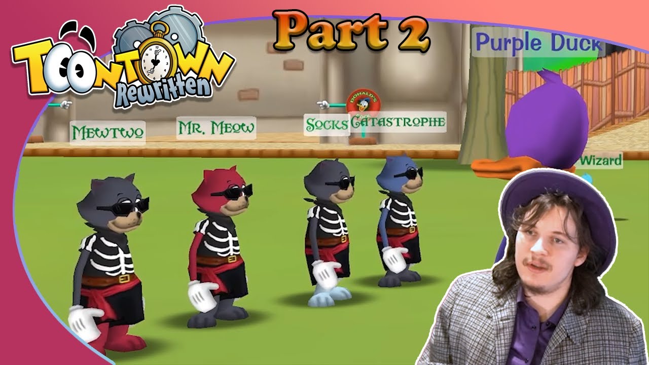 Toontown is a Weird Game [Toontown Rewritten Part 2] - YouTube