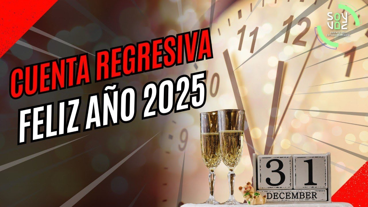 Cuenta regresiva 2025, de año nuevo. EN VIVO - YouTube