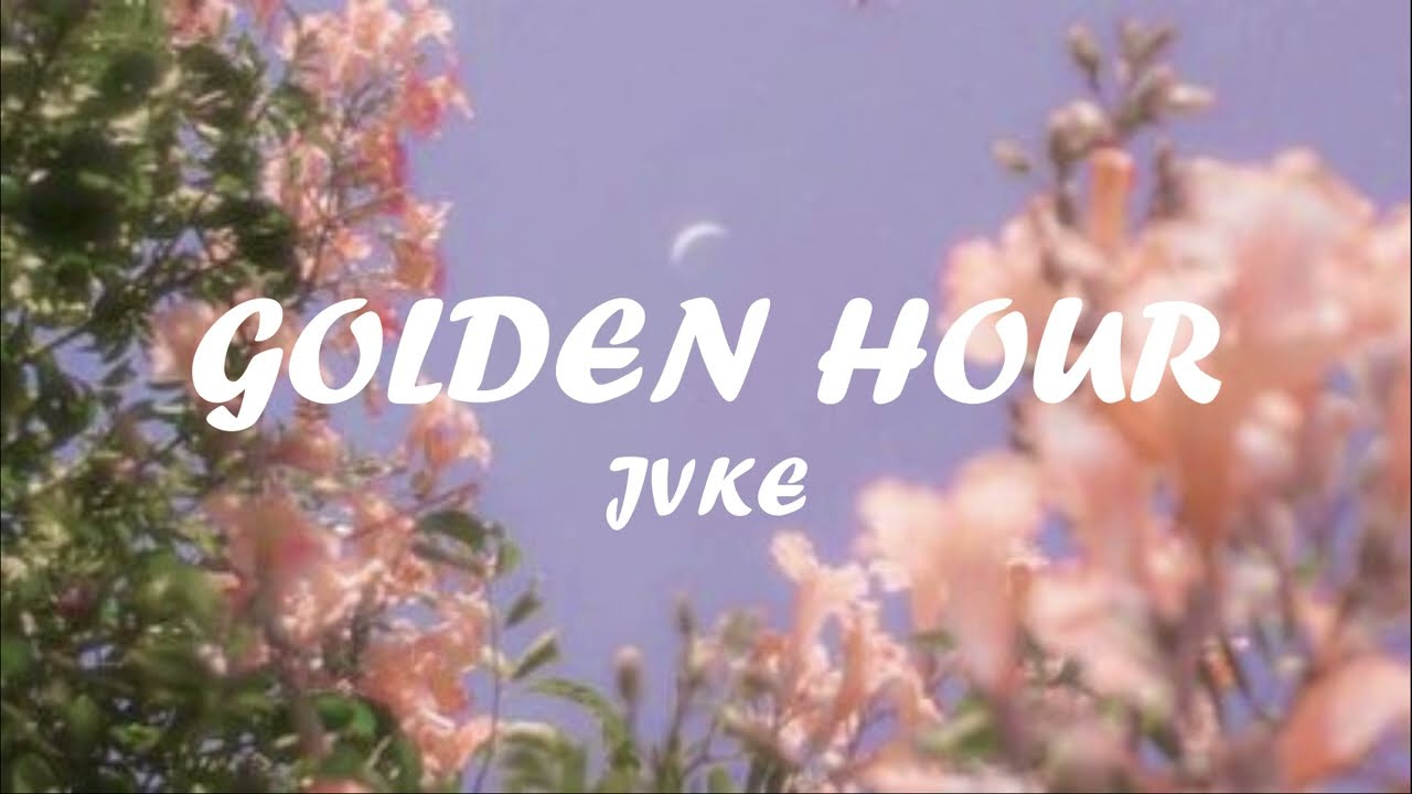 JVKE - golden hour (Lyrics) - YouTube