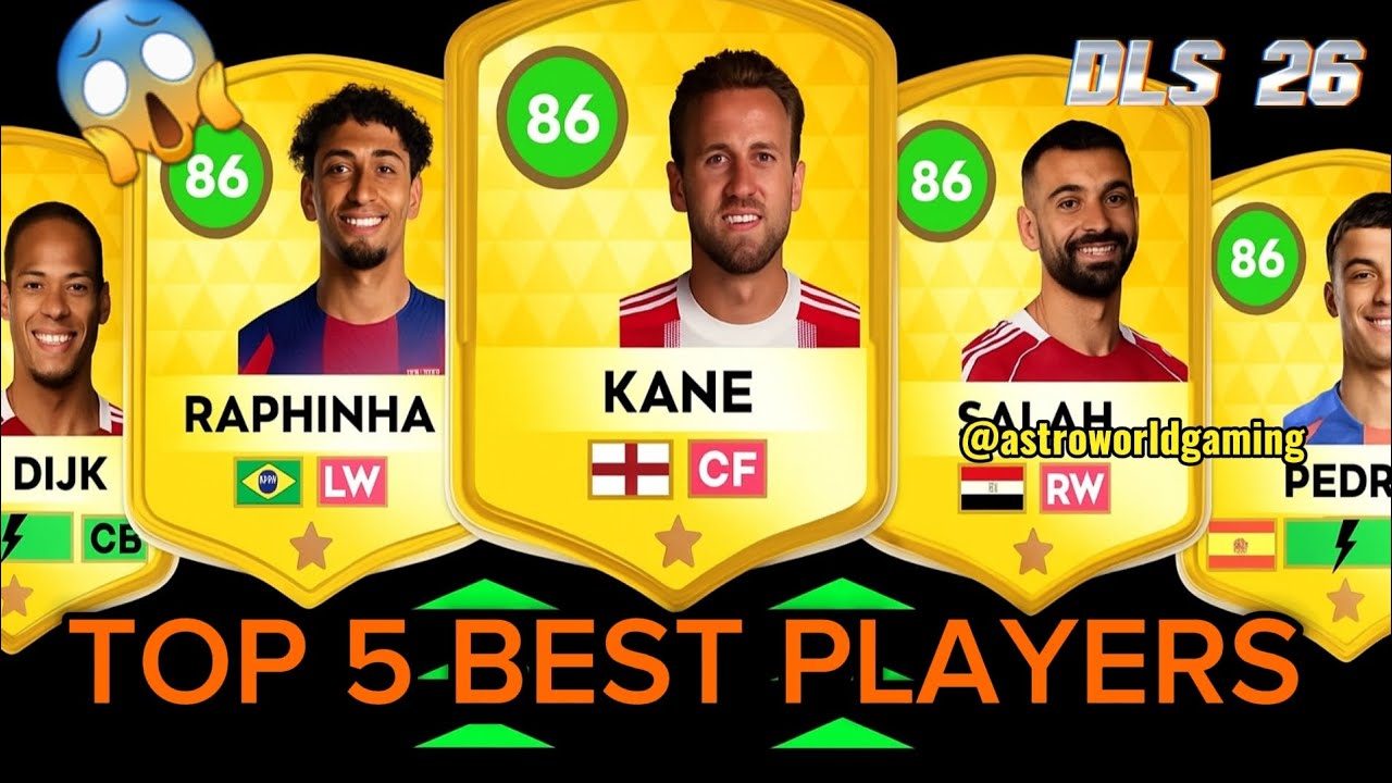 🔥 TOP 5 POSITIONS IN DLS 26 | Best Player Roles to Dominate Dream ...