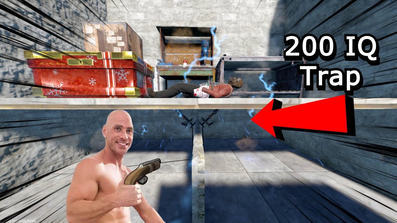 Building a Rust trap base using a tesla coil exploit - YouTube