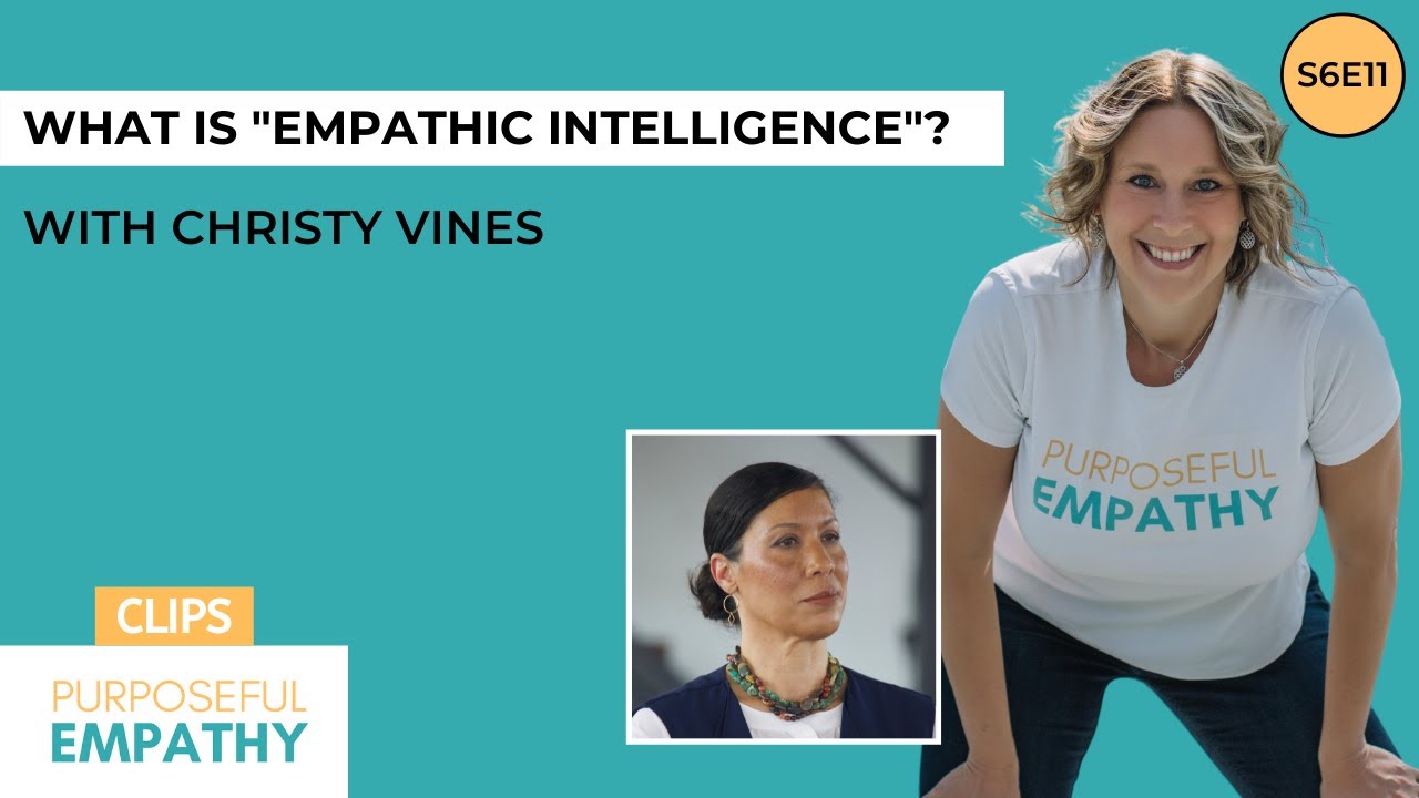 Trailer: What is “Empathic Intelligence”? ft. Christy Vines Purposeful Empathy Hosted by Anita ...