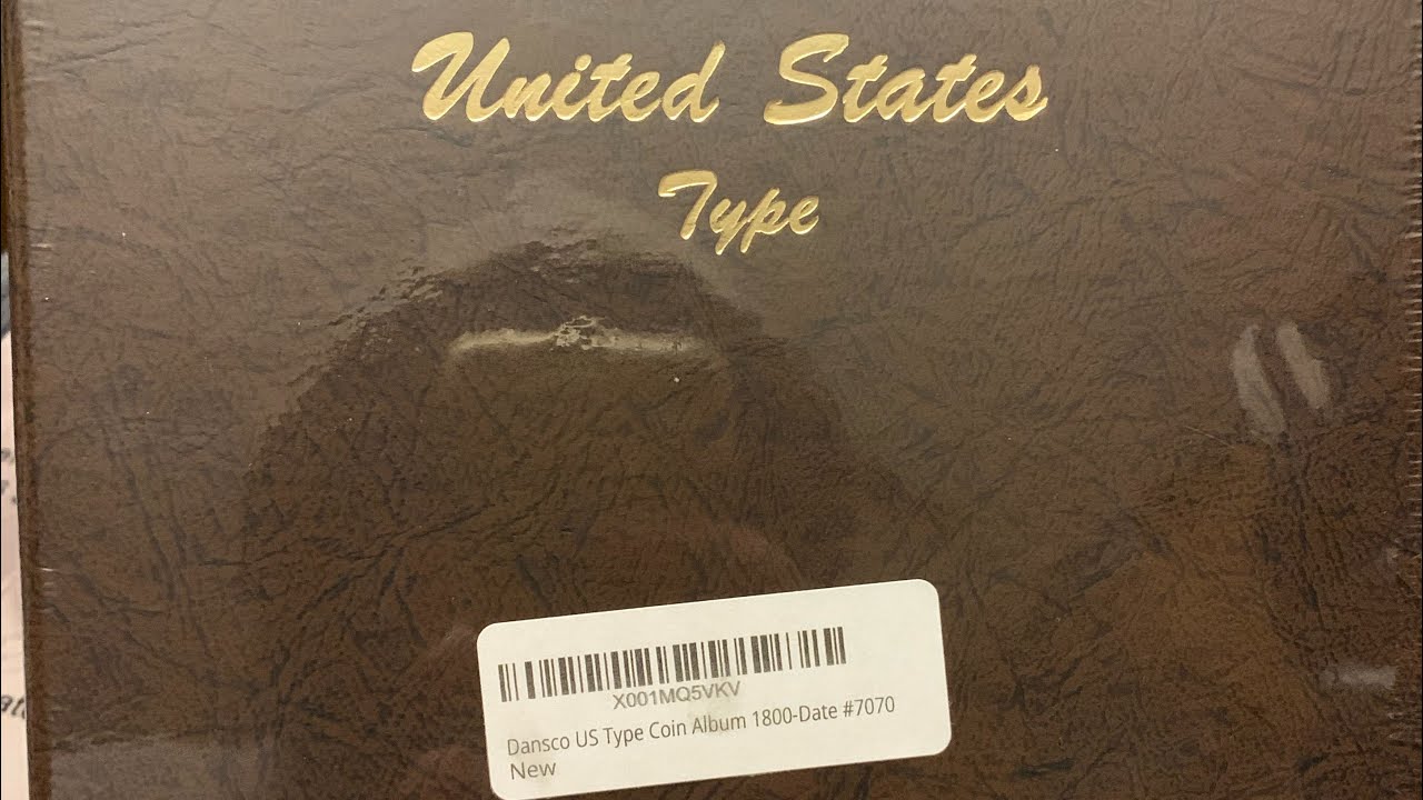 United States Type set album Dansco 7070 - YouTube