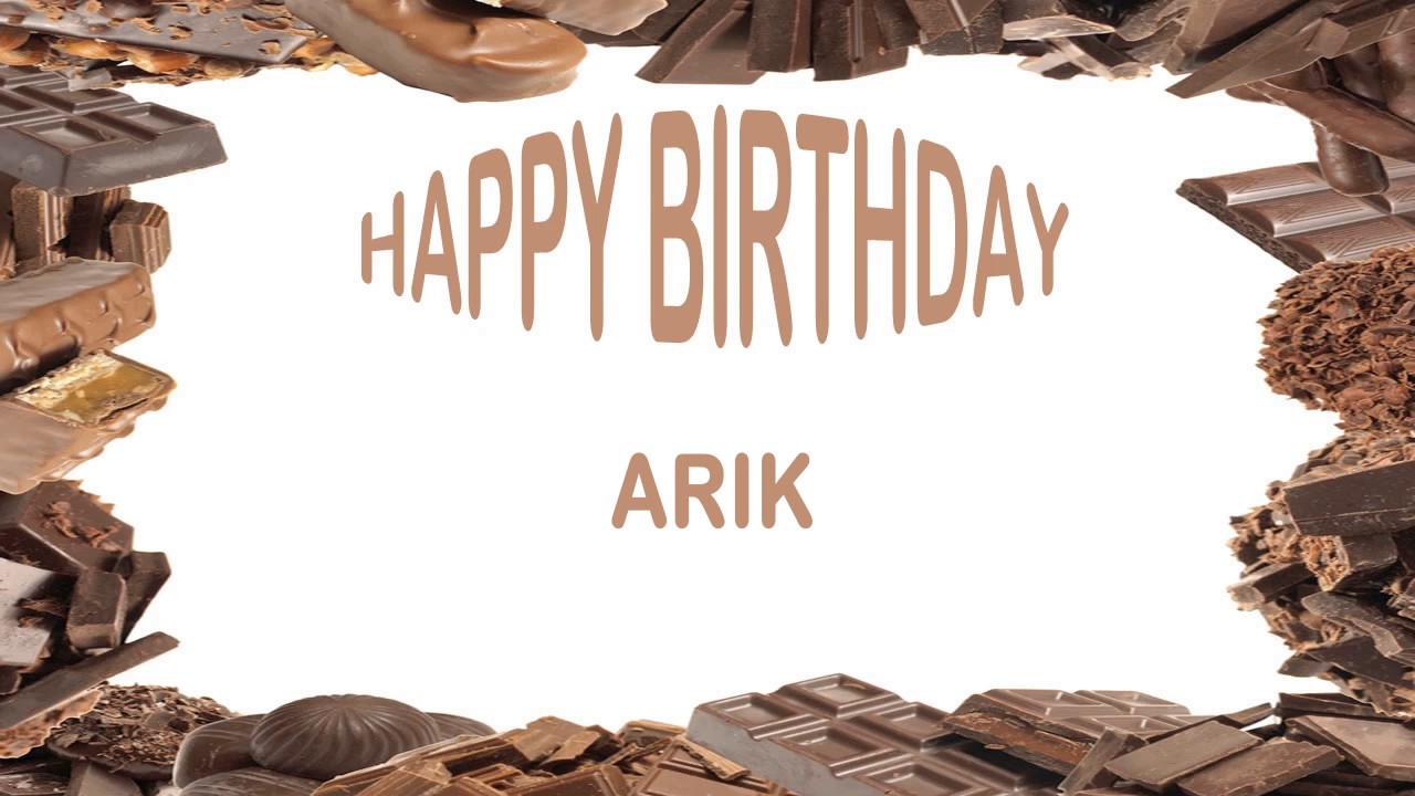 Arik Birthday Postcards & Postales - YouTube
