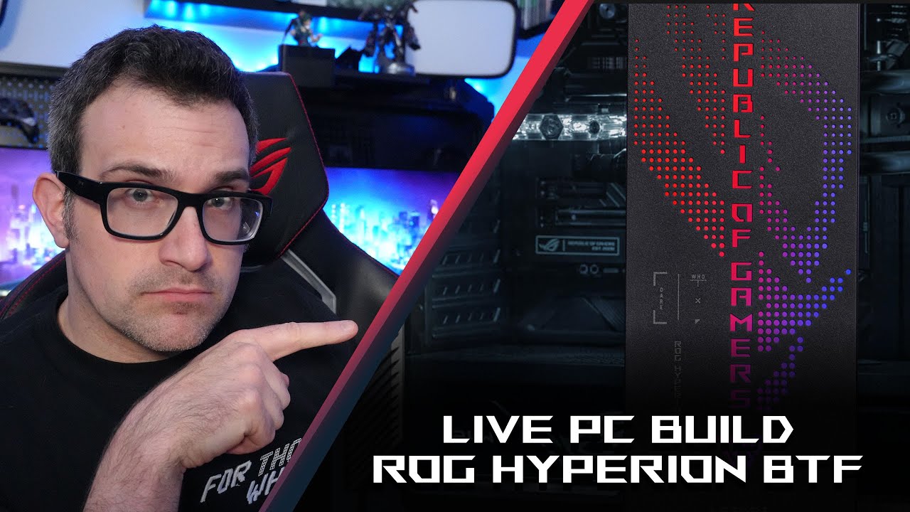 Building an ULTRA-CLEAN gaming PC with hidden cables! | ROG BTF build ...
