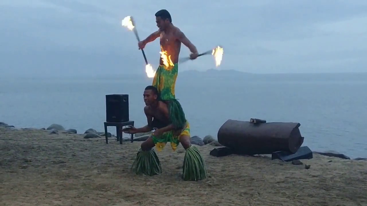 Fiji Islands l Fire Dance l Part 2 - YouTube