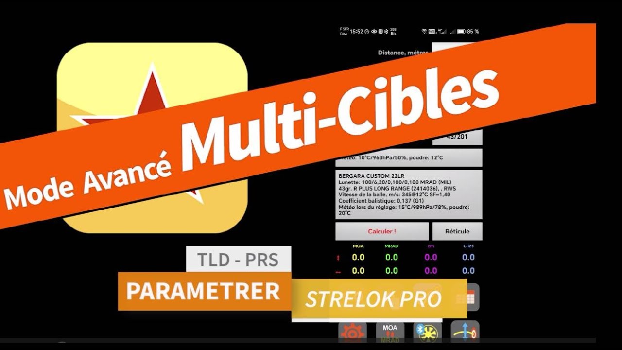 Strelok Pro Fonctions avancées PRW Precision Rifle Workshop - YouTube