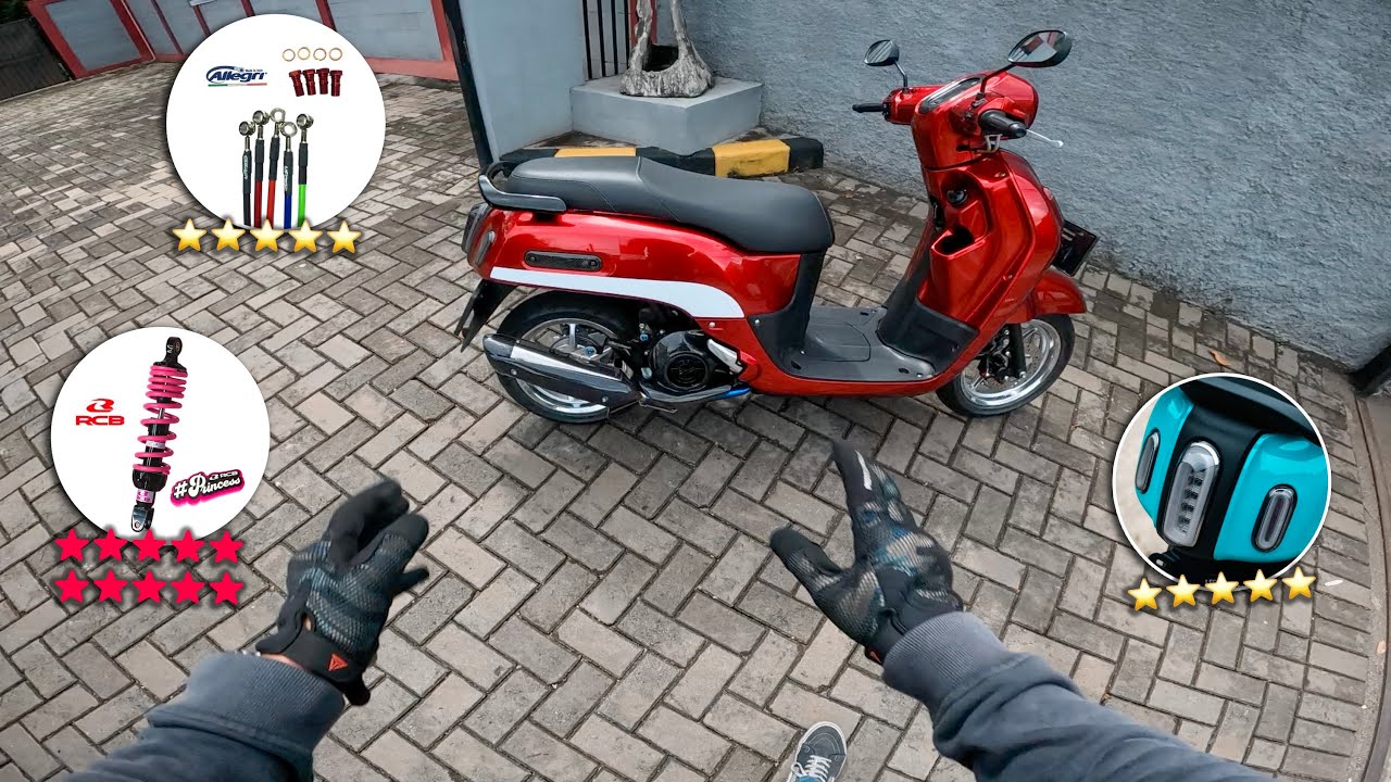 TESTRIDE MOTOR HEDON PACAR 😍 Fazzio Modif Phase 1 FINISH! - YouTube