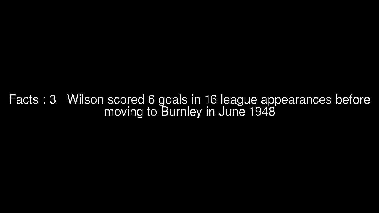 Ian Wilson (footballer, born 1923) Top #5 Facts - YouTube