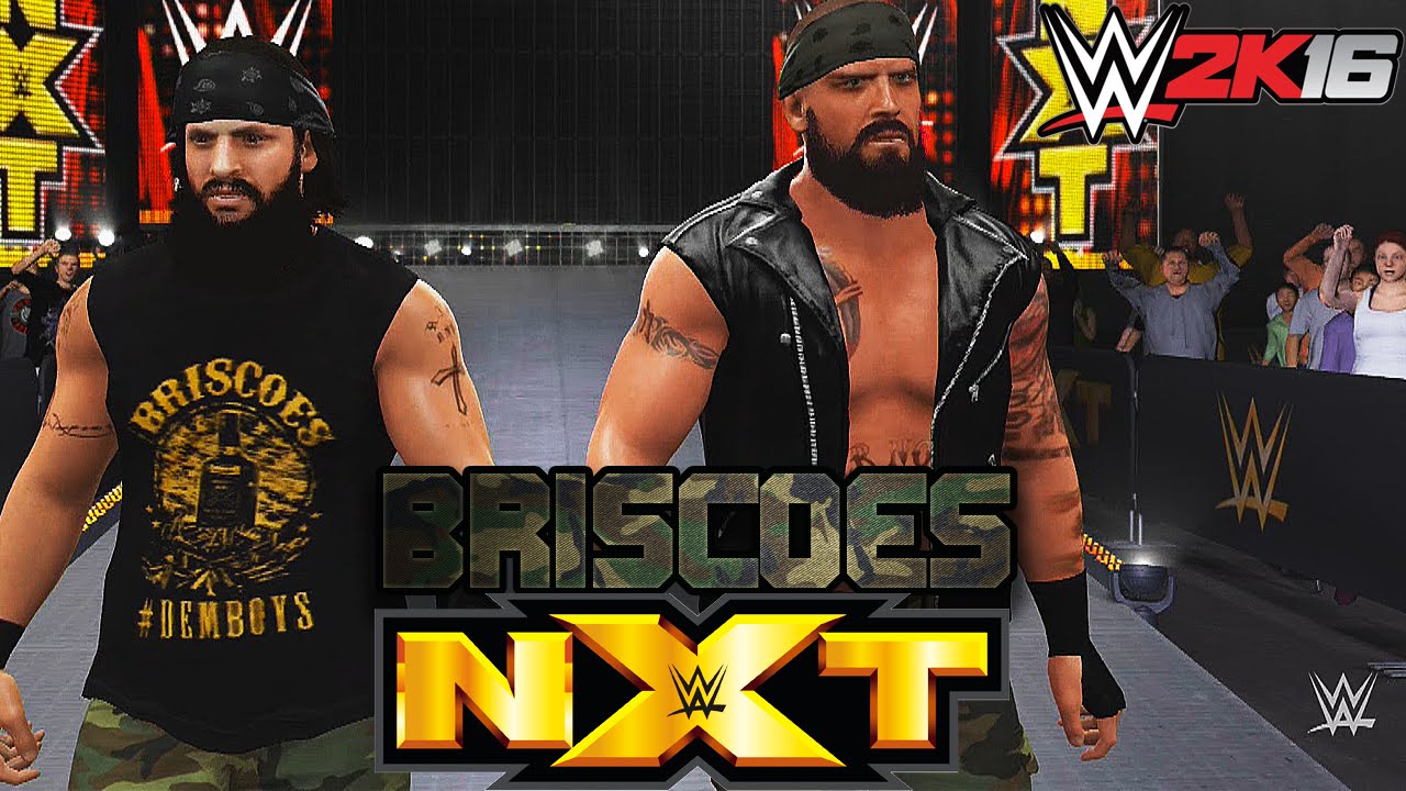 The Briscoe Brothers NXT Debut - WWE 2K16 (PS4) - YouTube