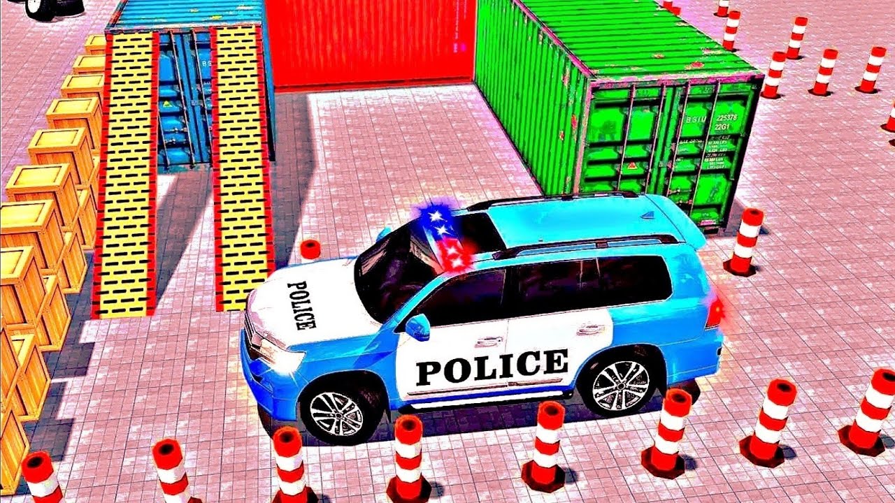 Kids Police Jeep Parking Game | Kids Police Car & Jeep Driving Game ...