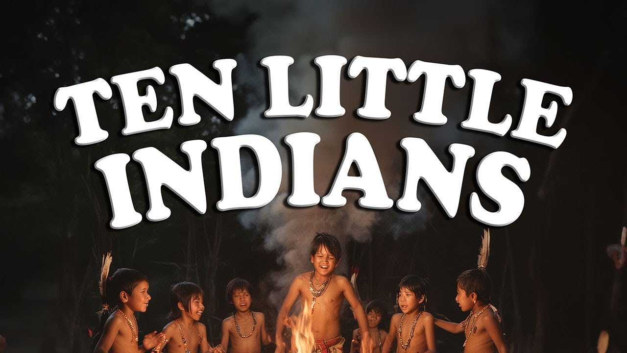 TEN LITTLE INDIANS | Nursery Rhyme - YouTube