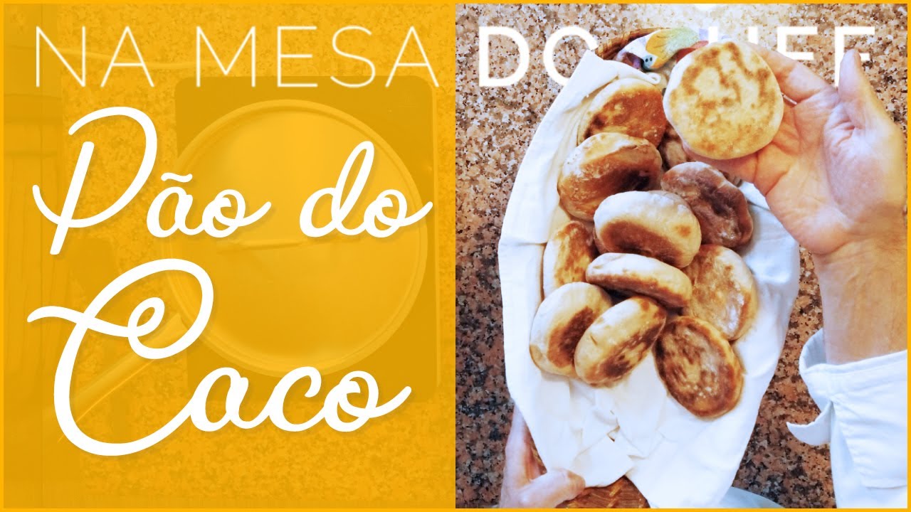 Pão/Bolo do CACO Tradicional da Ilha da Madeira | Na Mesa do Chef - YouTube