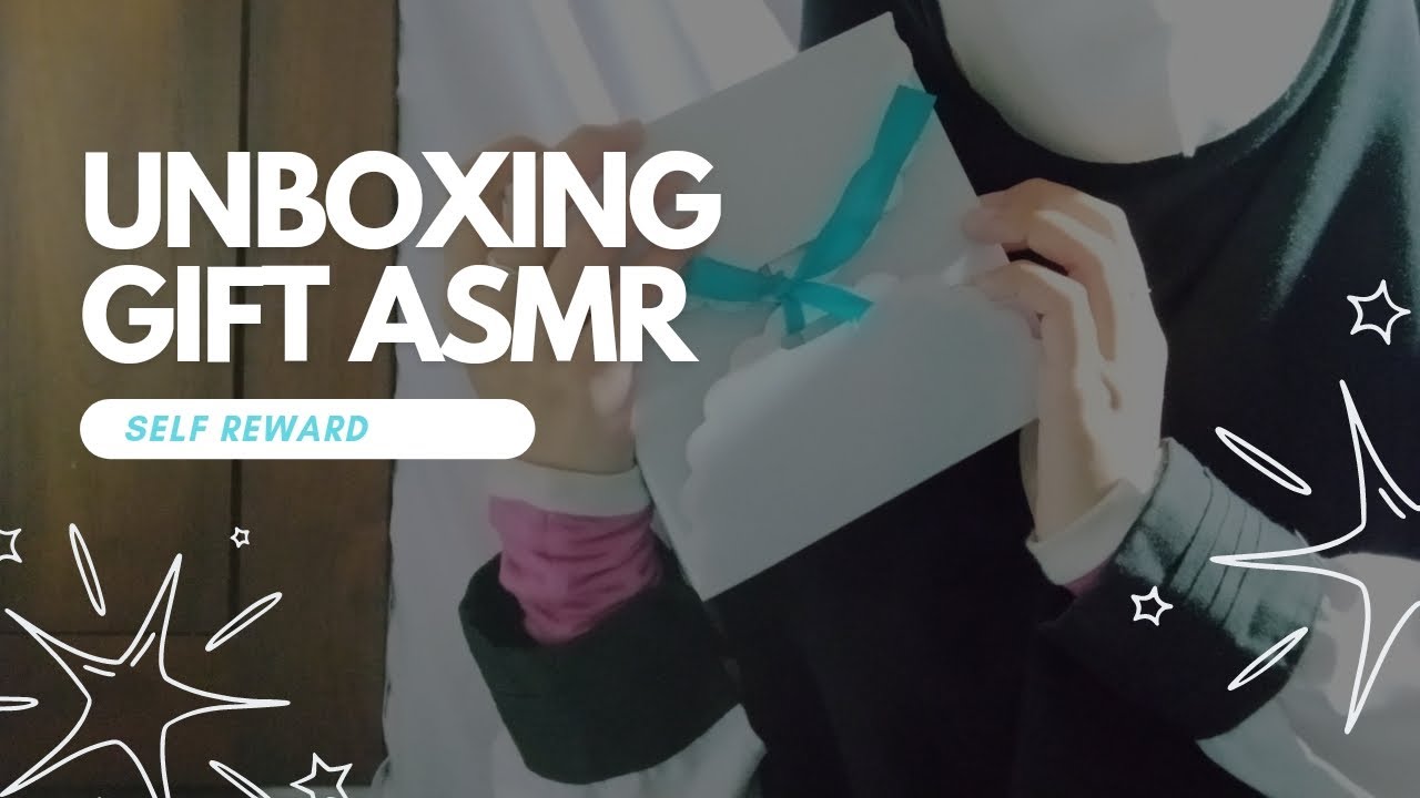 ASMR Unboxing Gift Box | Tapping, Scratching, Crinkle, Tingles | 10 ...