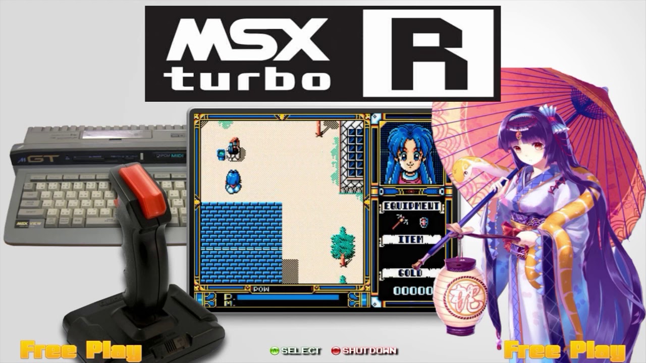 HyperSpin Box - Microsoft MSX Turbo-R (ShowCase) - YouTube