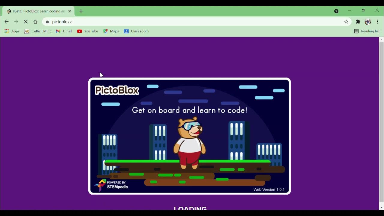 do coding on pictoblox online - YouTube