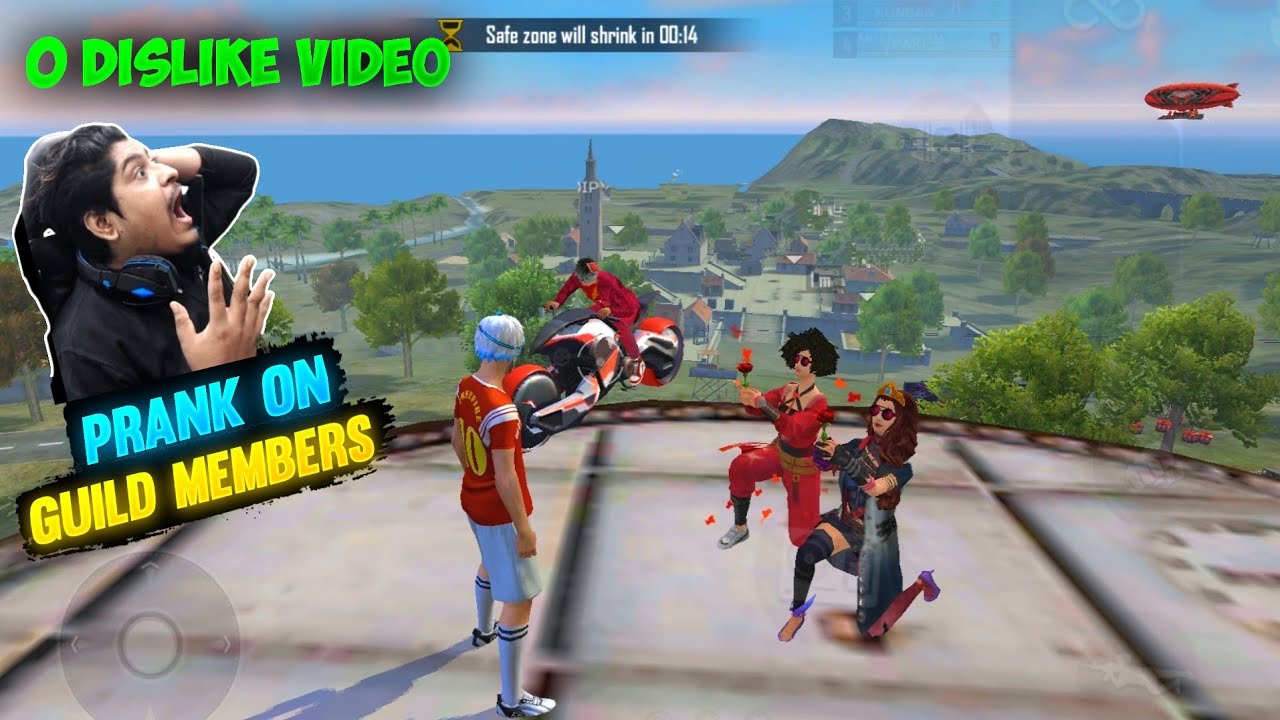 Prank On Guild Members | Kaal Gamerz - YouTube