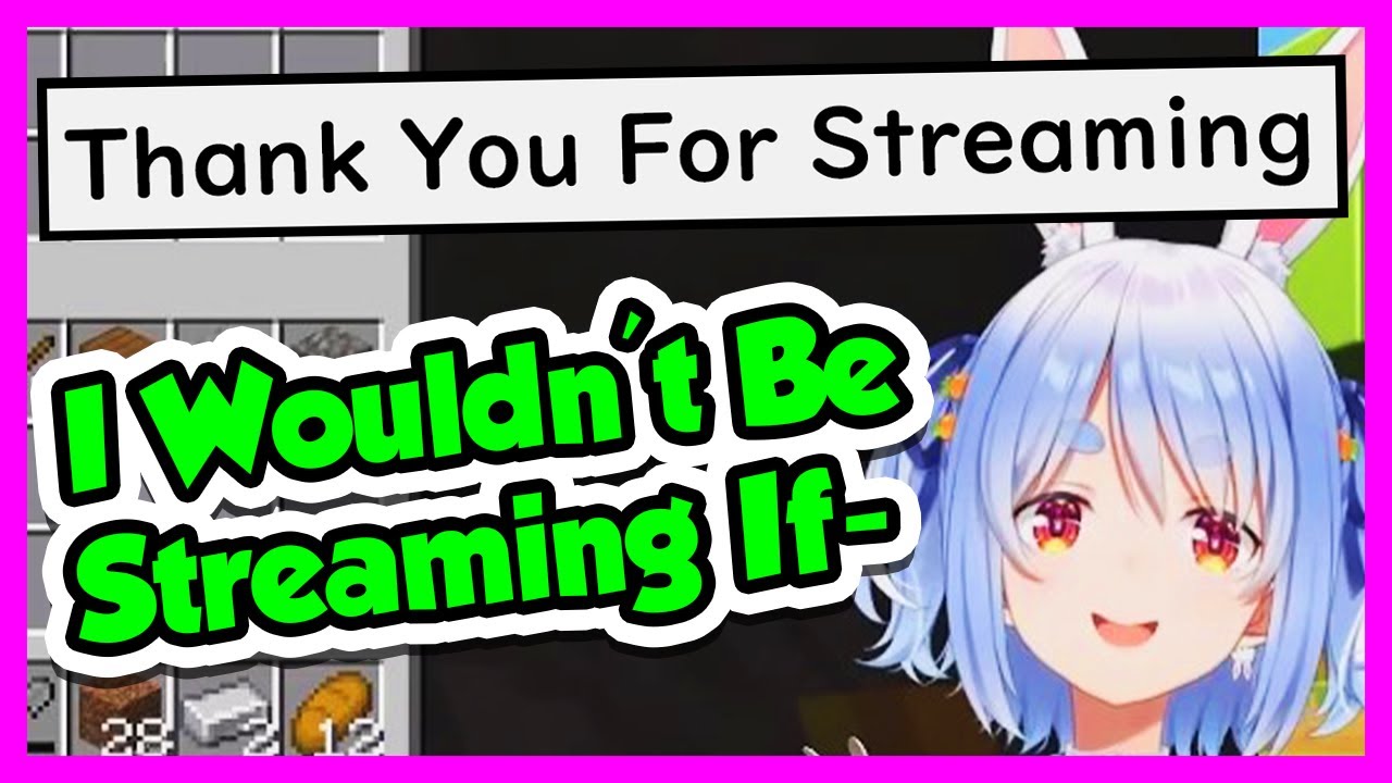 Pekora Tells Her Chat This After They Thank Her For Streaming [Hololive ...