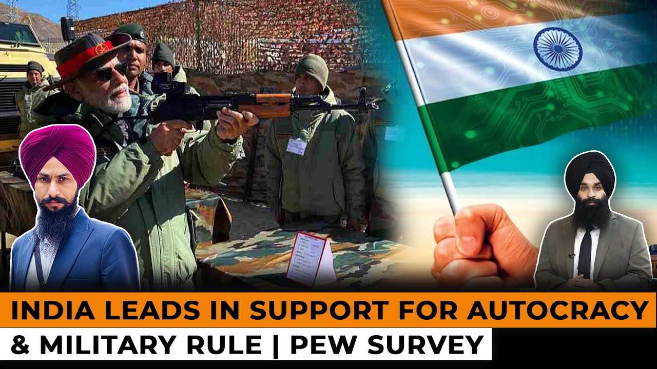India Leads In Support For Autocracy & Military Rule | Pew Survey : SOS ...
