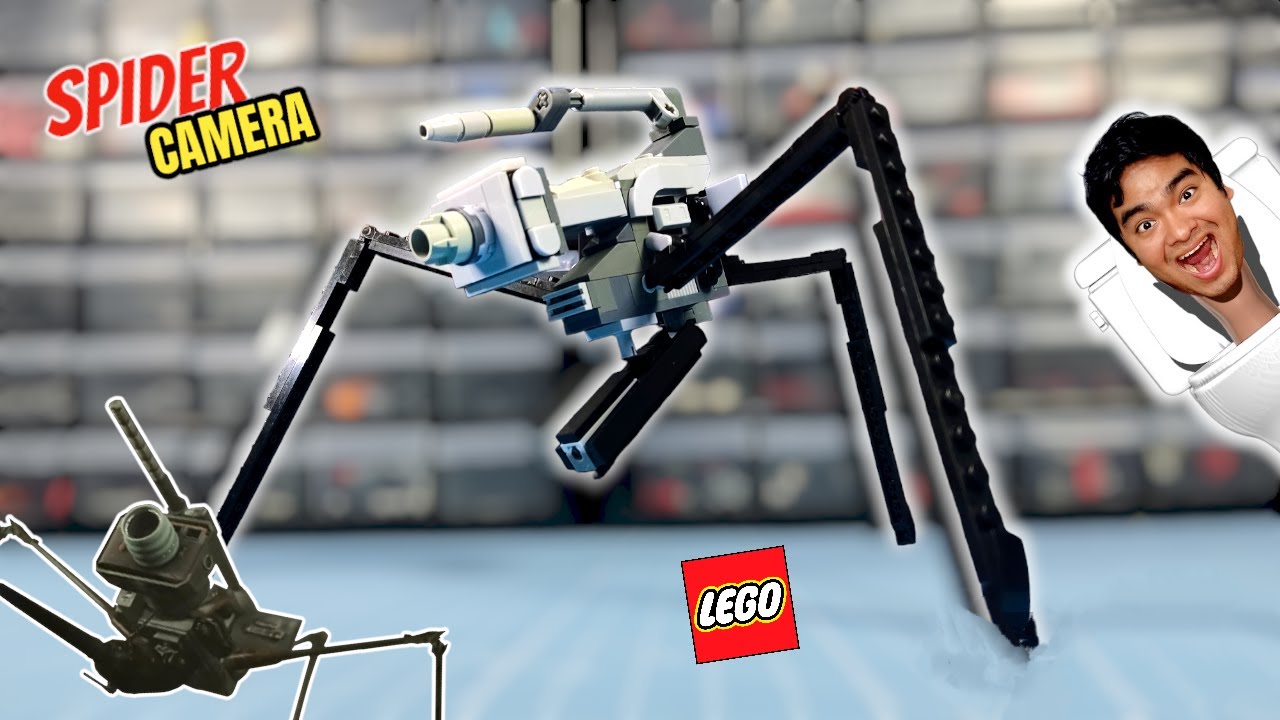 Hice al SPIDER CAMERA de Skibidi Toilet con LEGO - YouTube