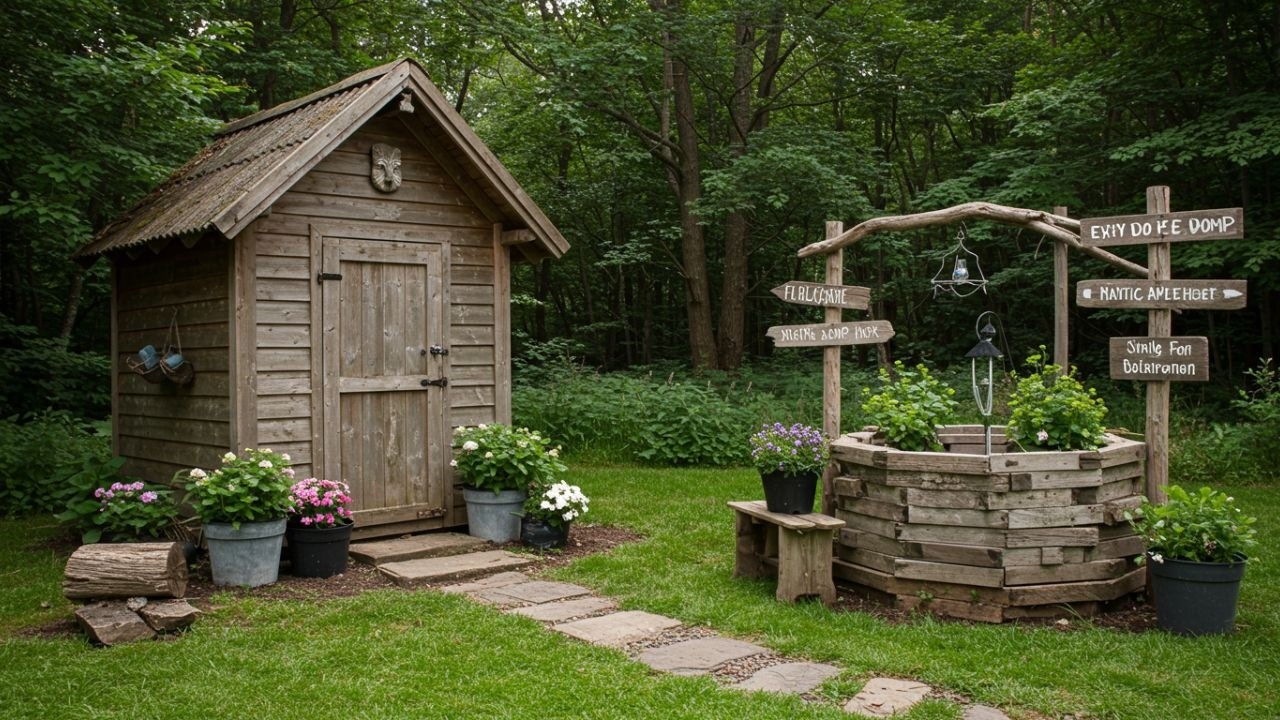 10 Rustic Garden Retreat Ideas | DIY Tips to Create a Cozy Backyard ...