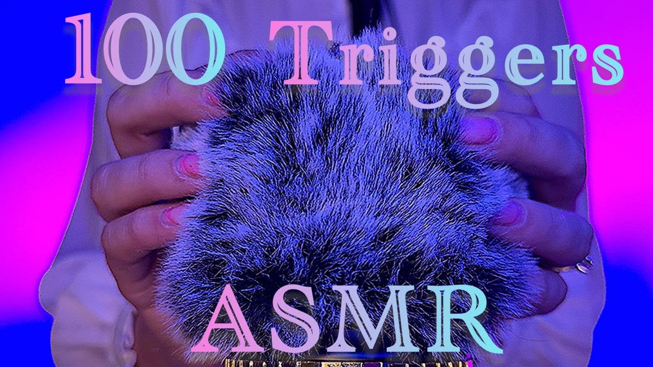 ASMR 100 Triggers for Relaxing Sounds | Satisfying ASMR Triggers - YouTube