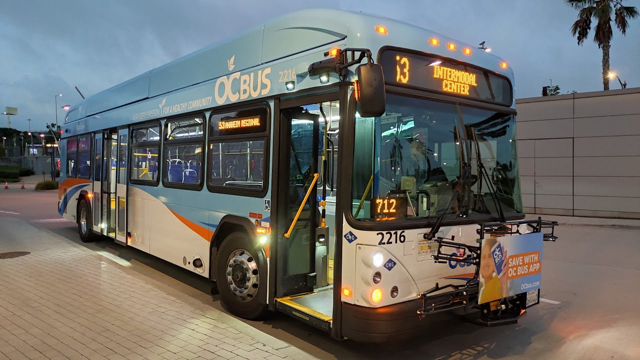 OCTA 2023 Gillig Low Floor Plus CNG 40' #2216 - YouTube