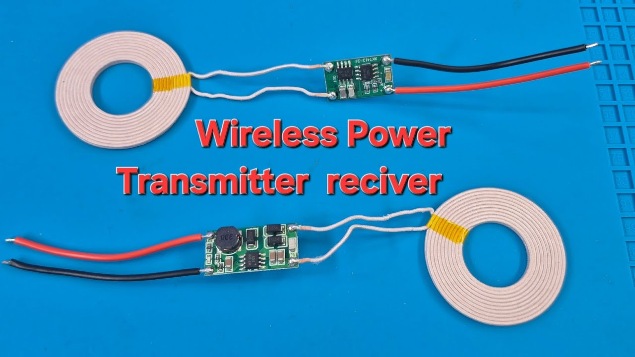 5V Wireless Power Transfer Explained | 5V Transmitter & Receiver Demo # ...