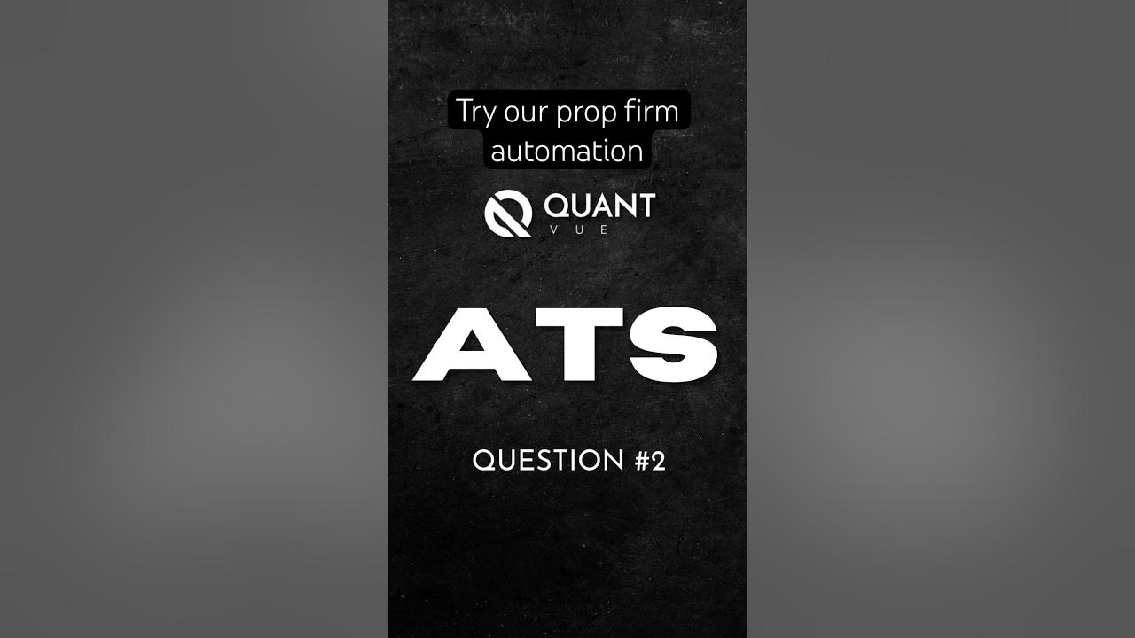 Our prop automation program, ATS, has 20 spots left at current price. $900 off pay with wire ...