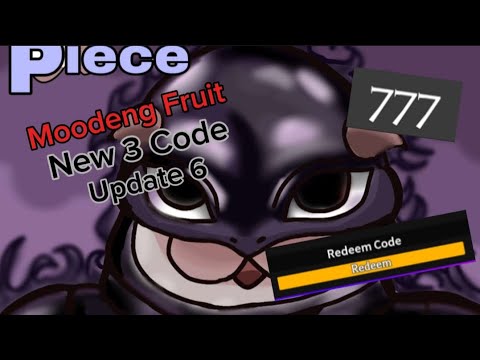 Roblox Moodeng Fruit New Code Update 6 - YouTube