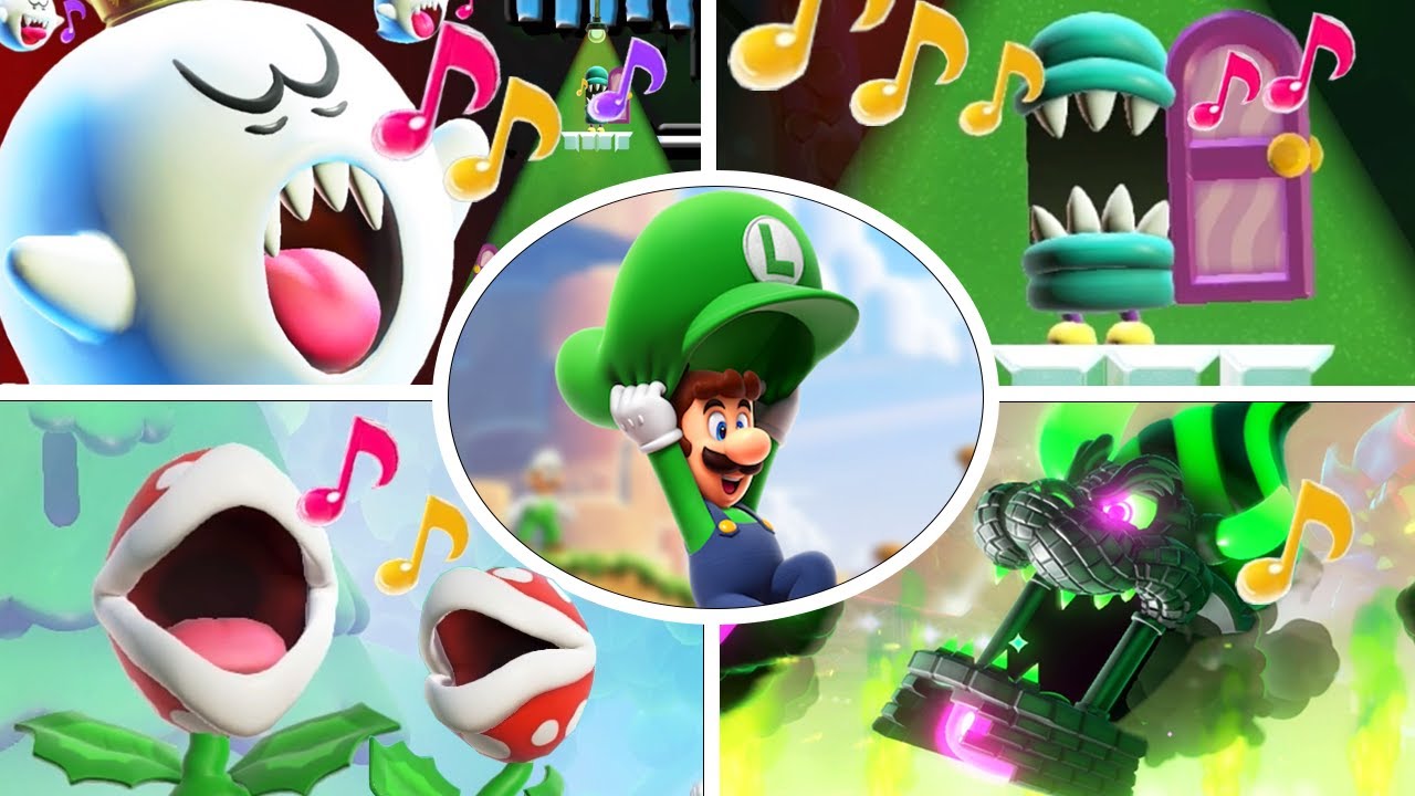 Super Mario Bros. Wonder - All Music Stage - YouTube