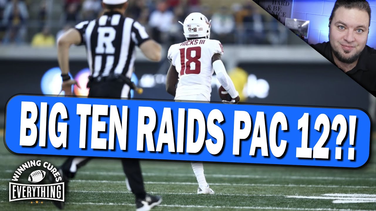 BIG TEN RAIDS PAC 12 AGAIN?! This time, it's refs?! - YouTube