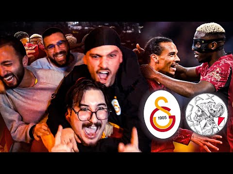 GALATASARAY gewinnt die CHAMPIONS LEAGUE 🔥 GALATASARAY vs. AJAX Watchparty 🤩 mit Mert, Onurcan, Maus