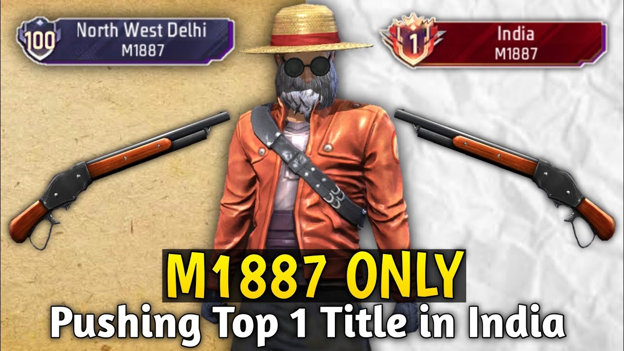 Pushing for India Title in M1887 | Solo Br Ranked Weopon Glory Pushing | Ep-9 - YouTube