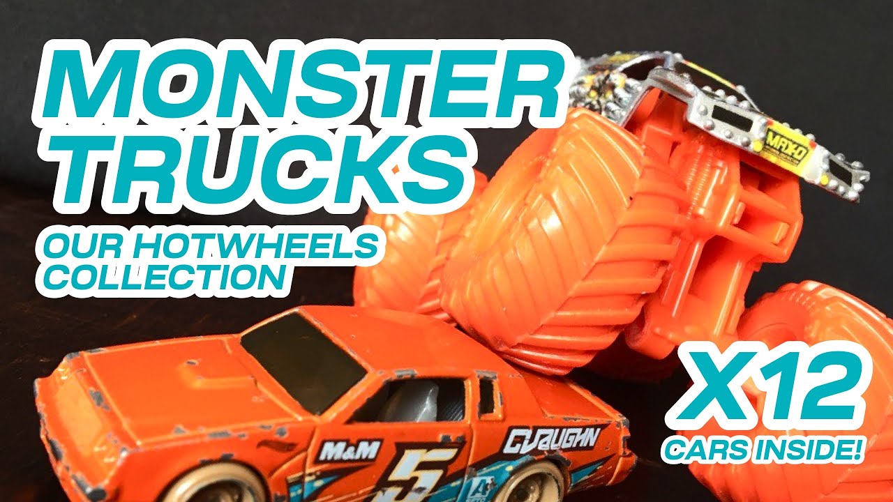 Explore Our Hot Wheels Monster Truck Collection! 🚚💥 12 Must-See Diecast ...