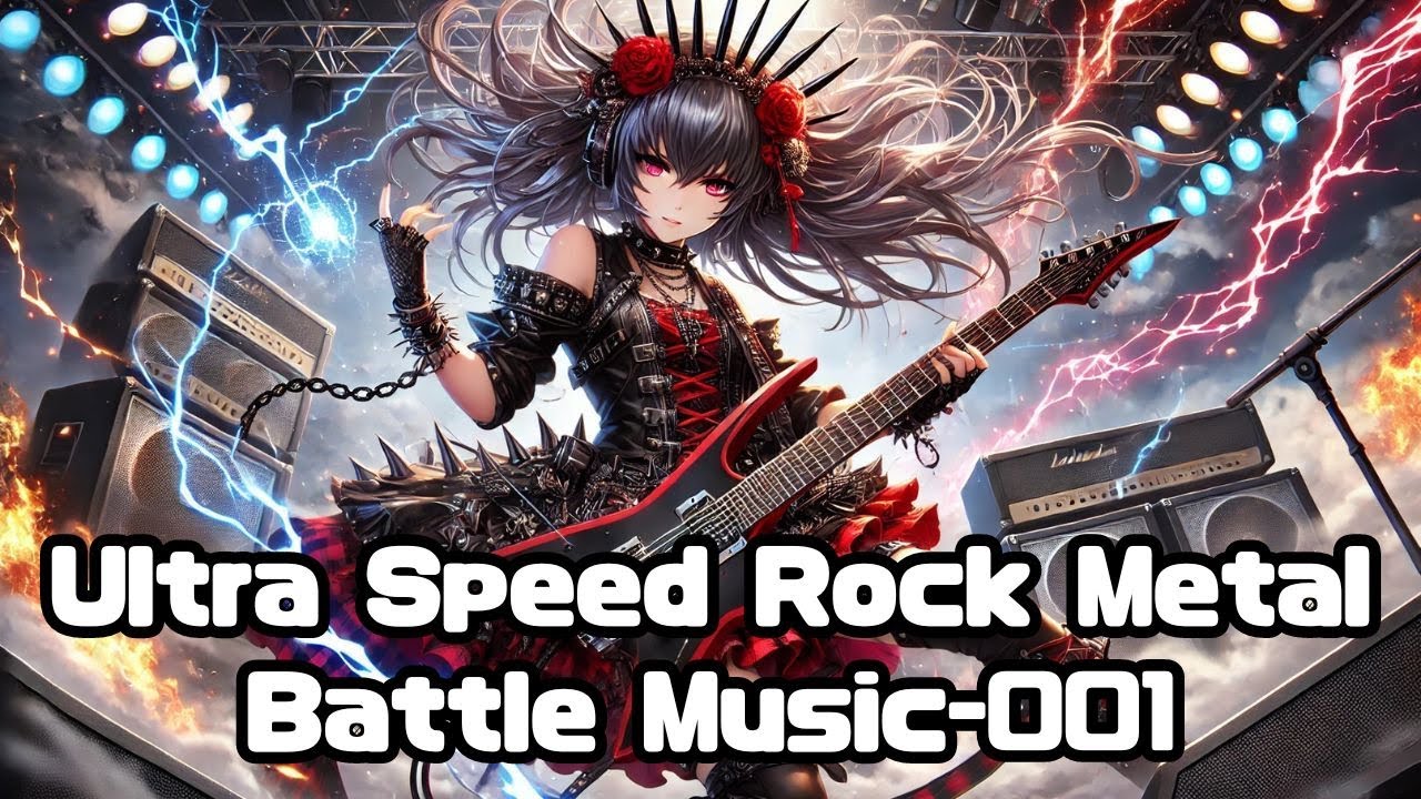 [Instrumental] Ultra Speed Rock Metal Battle Music | Epic Guitar ...