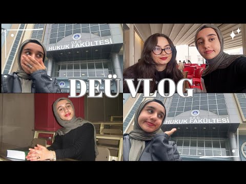 DOKUZ EYLÜL HUKUK FAKÜLTESİNİ GEZİYORUZ|Fakülte turu, okulun içi nasıl?