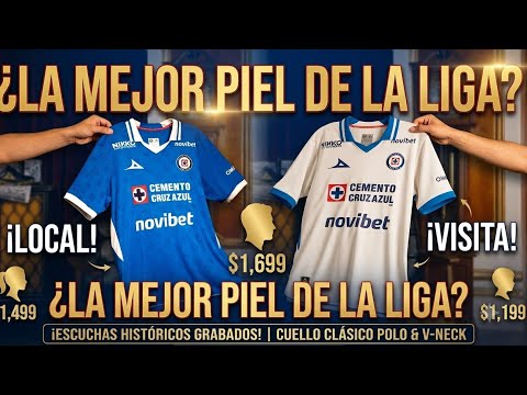 Cruz Azul AP26/CL27: La nueva piel celeste al detalle ✨ 