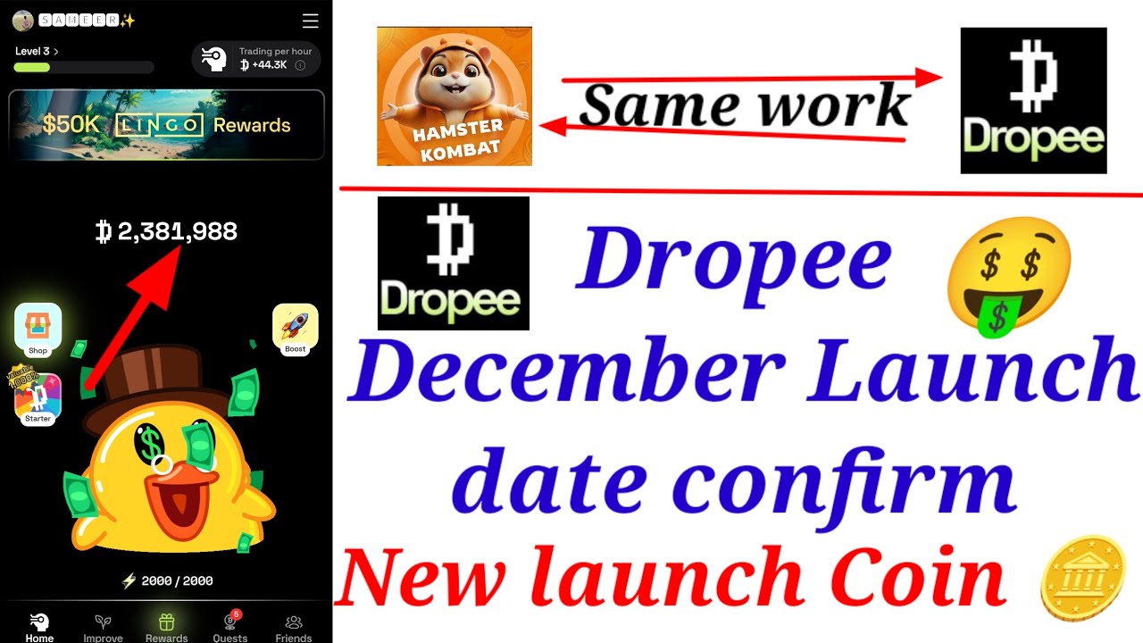 Dropee New Update Today | Dropee Coin Mining | Dropee Airdrop Listing ...