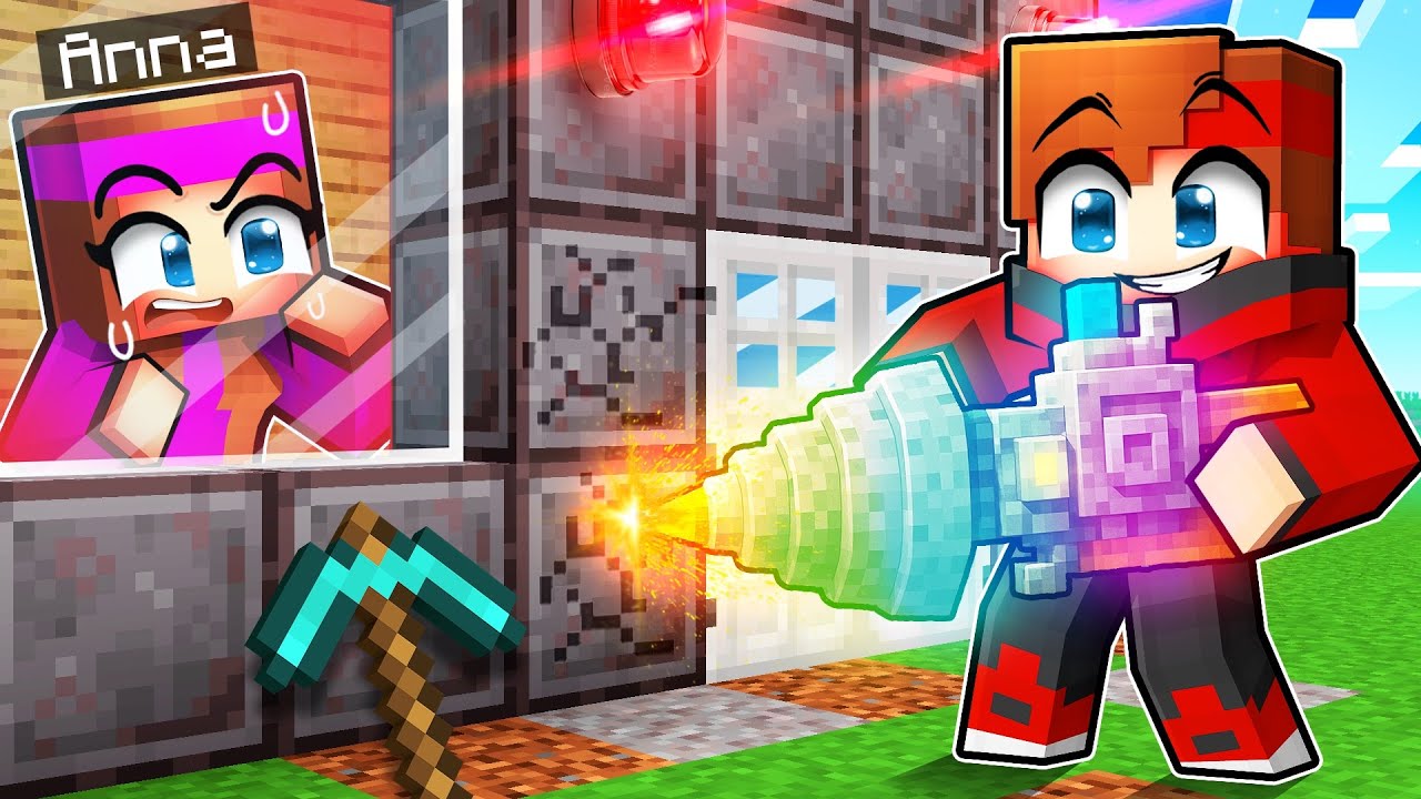 J'ai essayé 5 Façons d'ENTRER dans la Base de Ma FANGIRL sur Minecraft ...