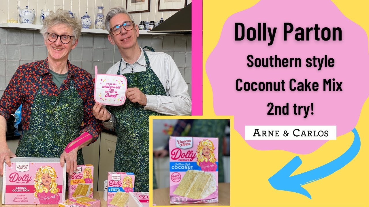 Our second try at Dolly Parton´s cake mix Duncan Hines - Cooking with ...