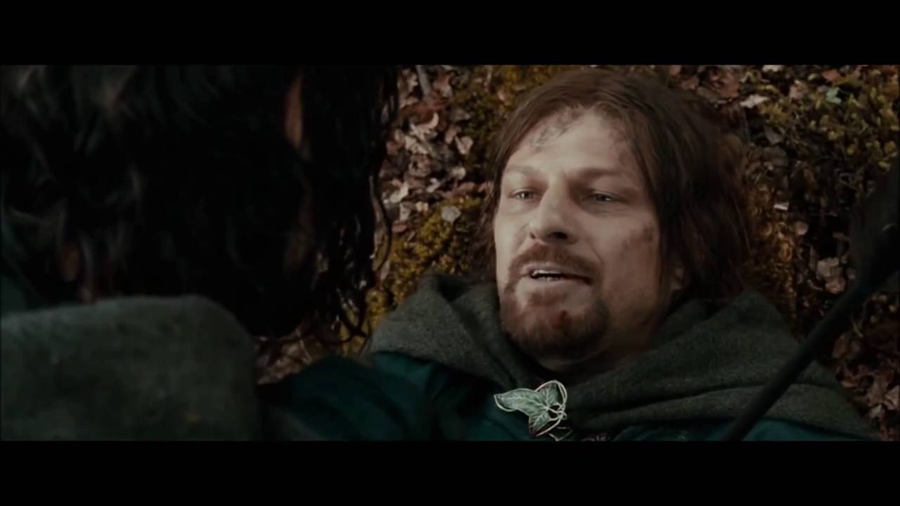 Boromirs death scene old and new version - YouTube