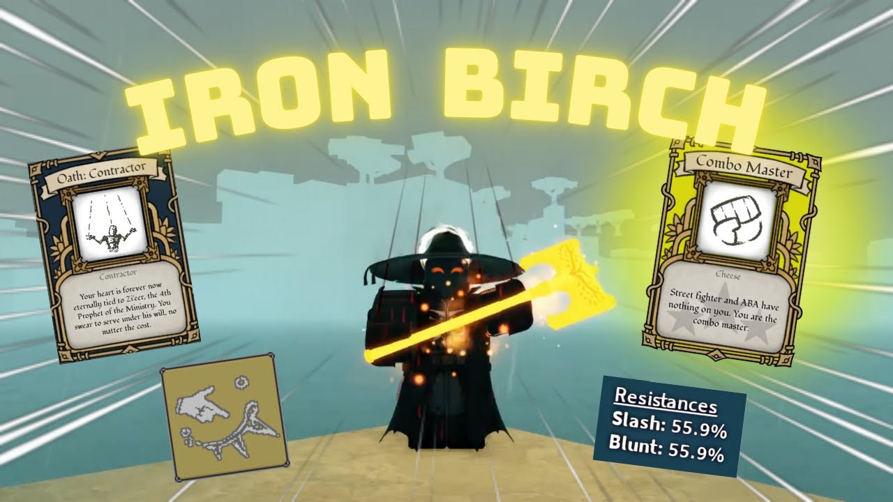 The BEST Iron Birch Build that NOBODY knew about | Deepwoken - YouTube