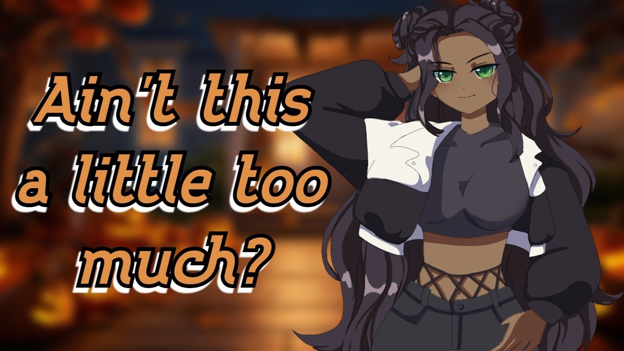 Decorating your house for Halloween with your delinquent girlfriend ...