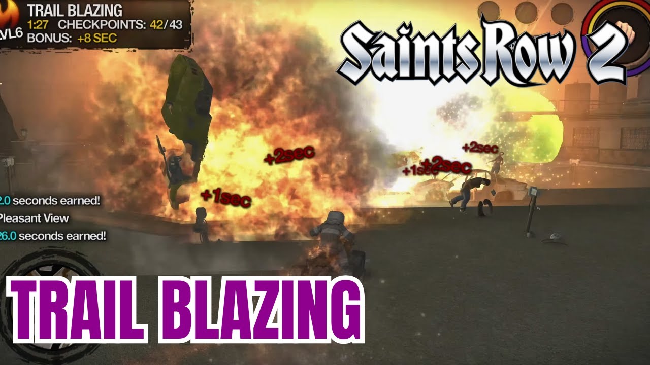 Saints Row 2 - Trail Blazing Activity Guide - YouTube