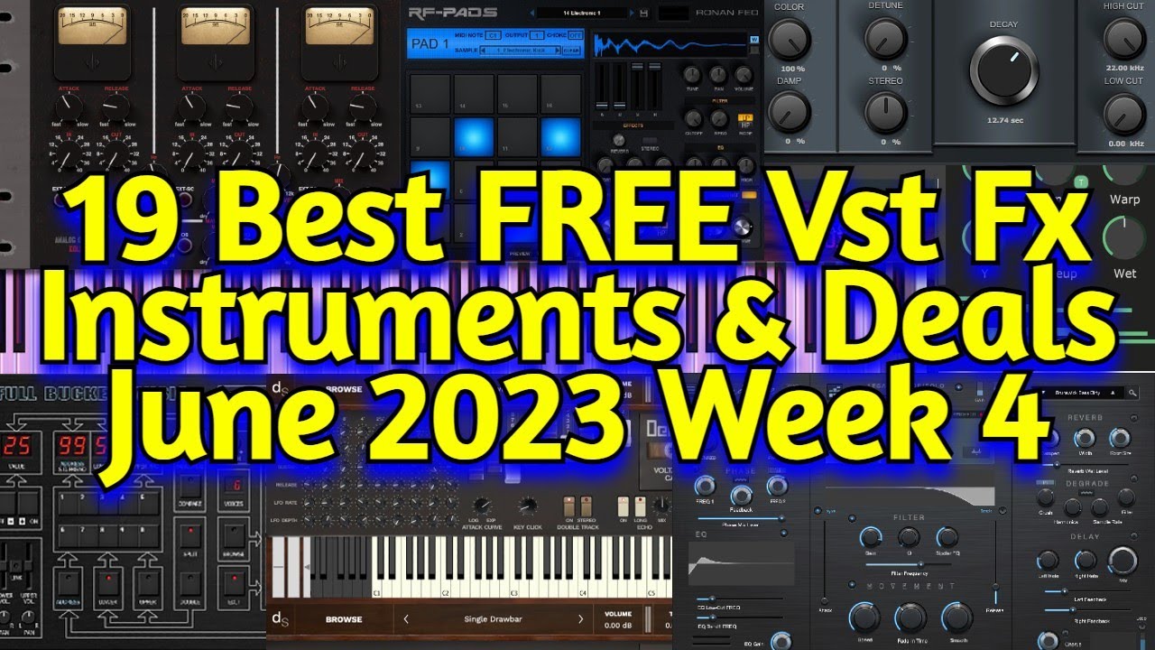 19 Best New FREE VST Plugins, Vst Instruments, Sample Packs & Best ...