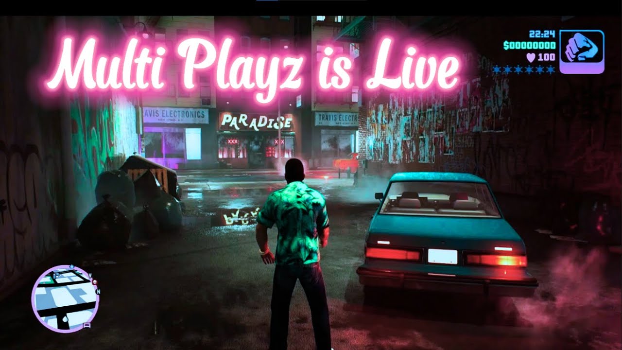 GTA Vice City Beta Mod Edition 💯 | Part 2 | Multi Playz Is Live!!!!🔥 ...