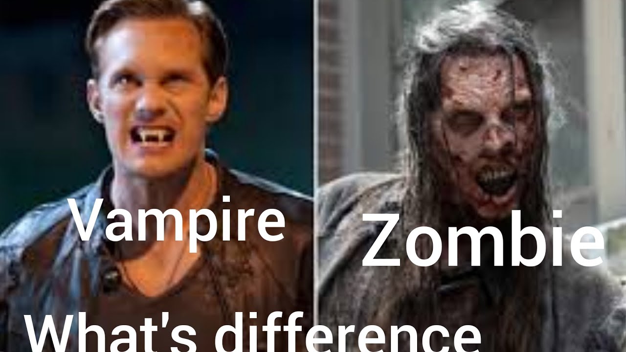 Difference Between Zombie And Vampire . Vampires vs Zombies - YouTube