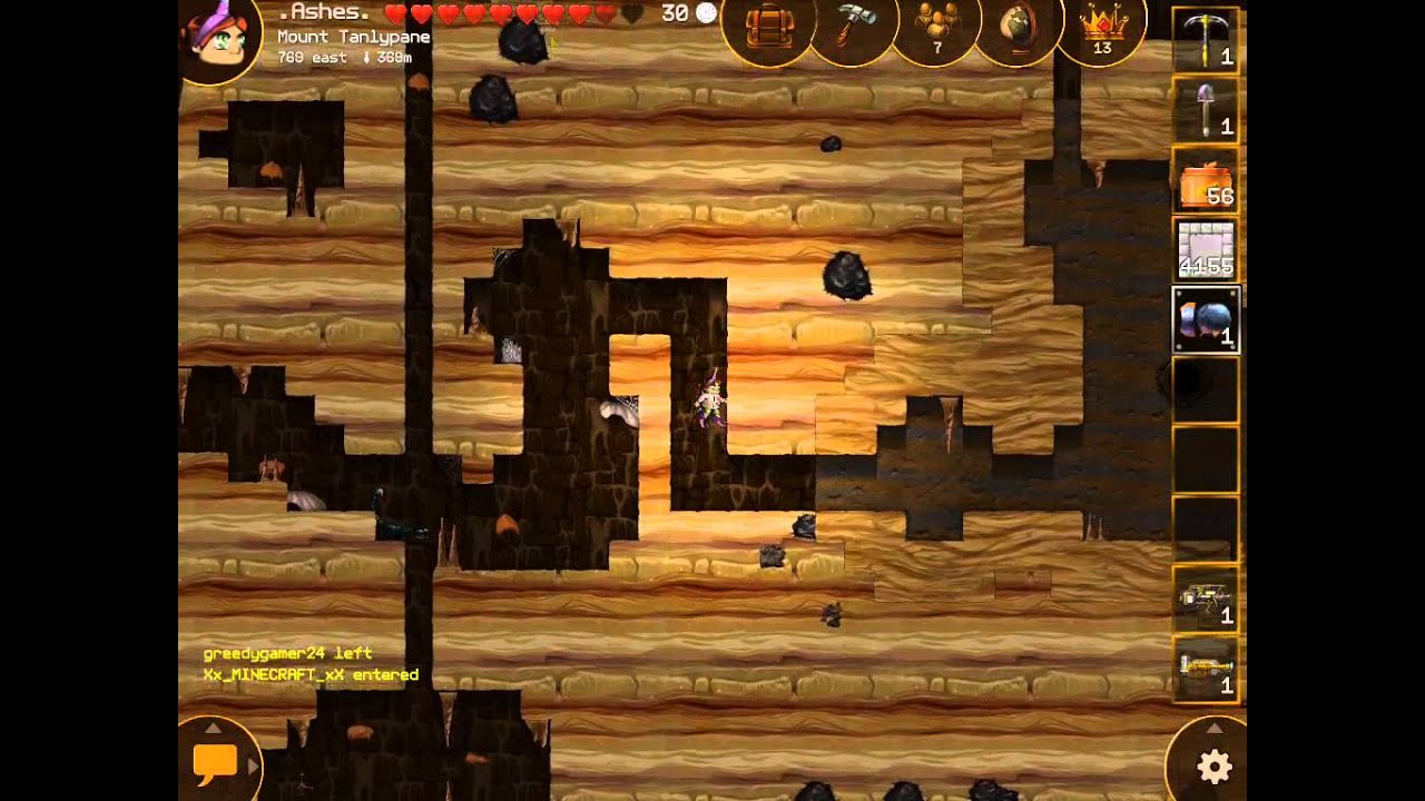 [Deepworld] What I do when something gets in my way... - YouTube